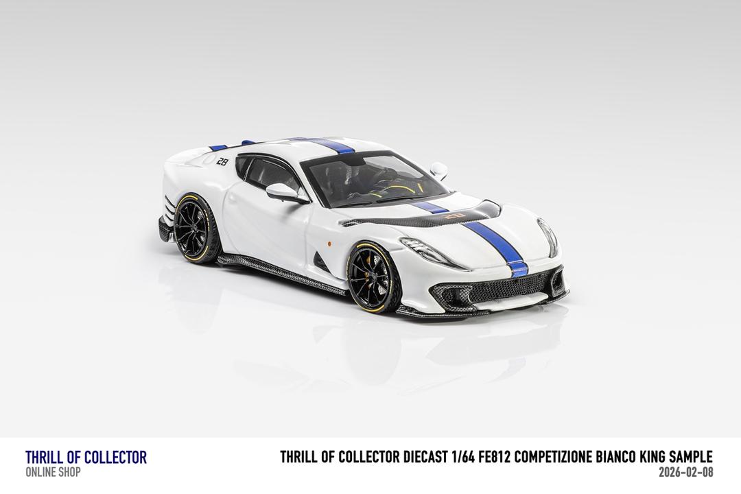 1/64 Ferrari 812C Competizione - TOC Models - 4 colour options – KRW Models